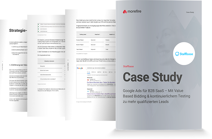 Case Study | Google Ads B2B SaaS | morefire